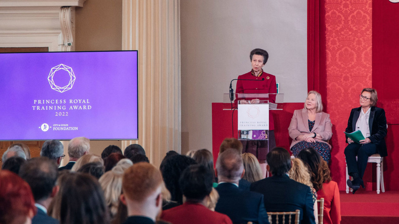 Celebrate impact and reward excellence with the Princess Royal Training ...
